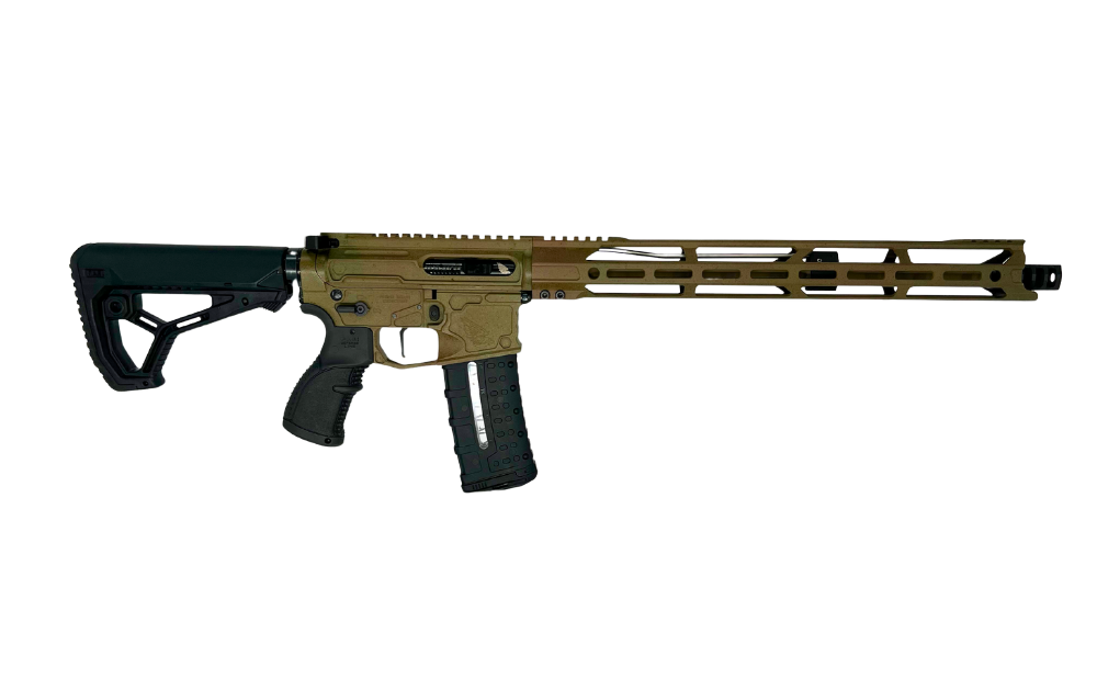 FSC-15 CUSTOM 16" 223 WYLDE RIFLE - MUD SPLASHED - Core Elite Operations