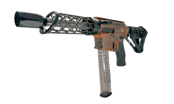 CEO-45ACP CUSTOM SIDE CHARGING PISTOL CALIBER CARBINE - COPPER WEBBING