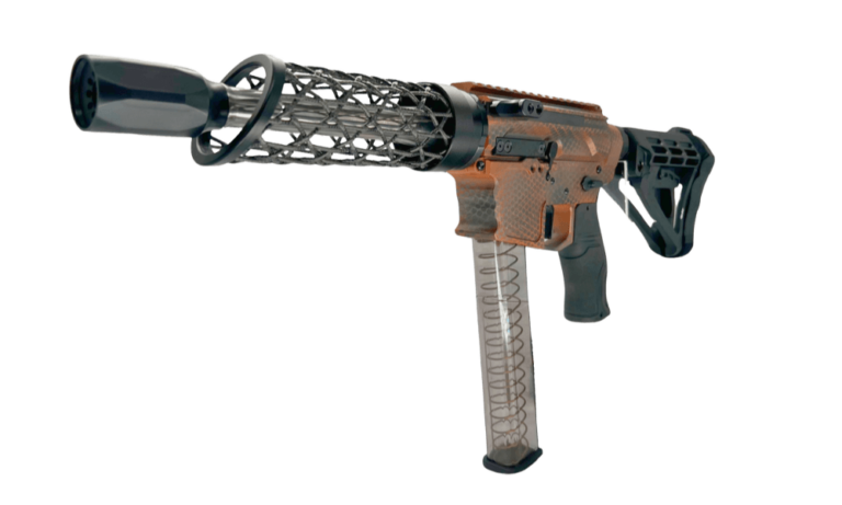 CEO-45ACP CUSTOM SIDE CHARGING PISTOL CALIBER CARBINE - COPPER WEBBING ...