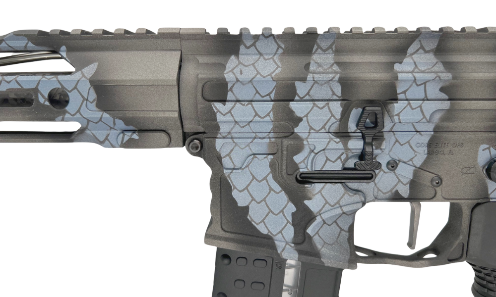 FSC-15 CUSTOM 16" 223 WYLDE RIFLE - BLUE DRAGONSCALE - Core Elite ...